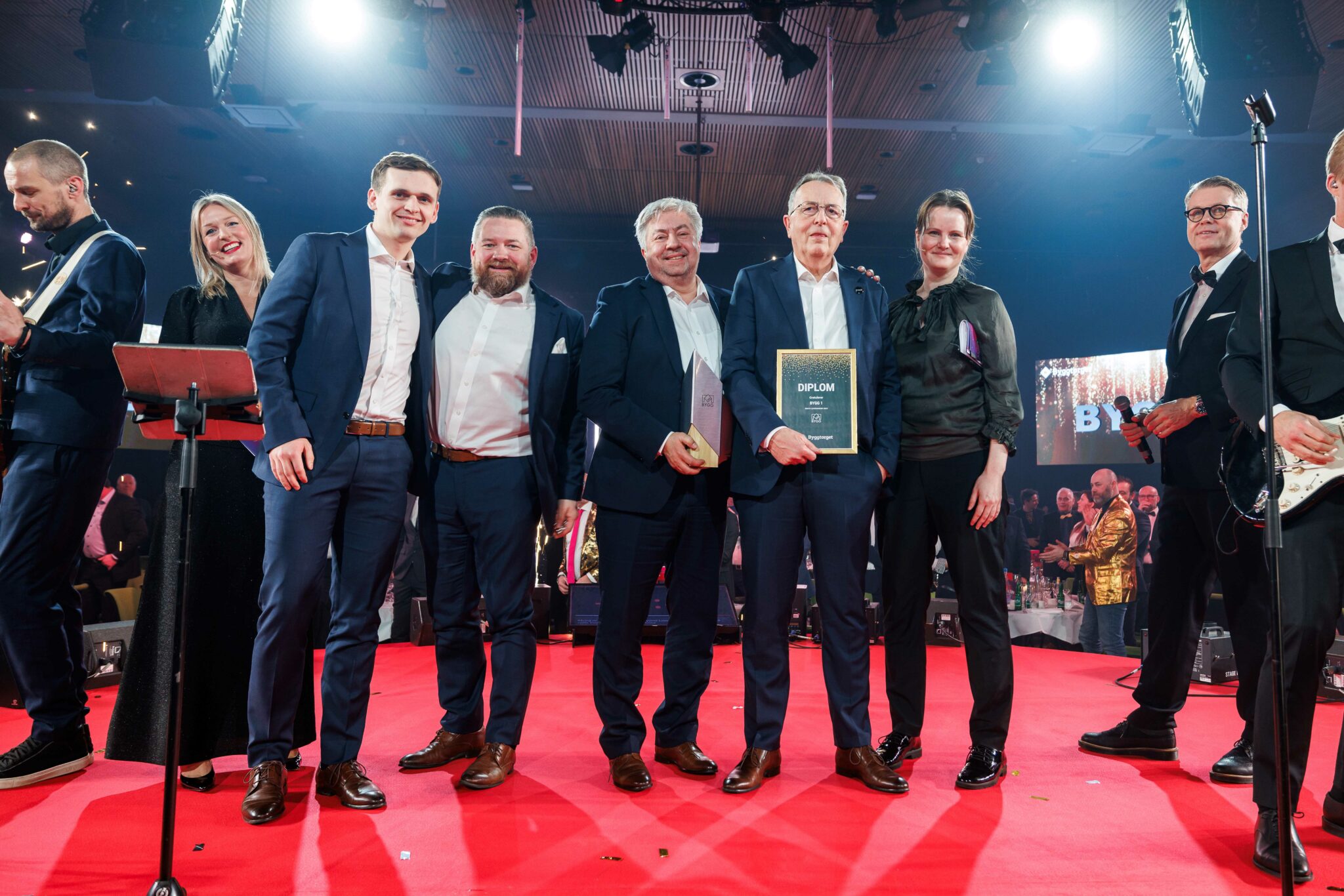 Byggtorget hedret forhandlere og leverandører - Byggfakta Nyheter