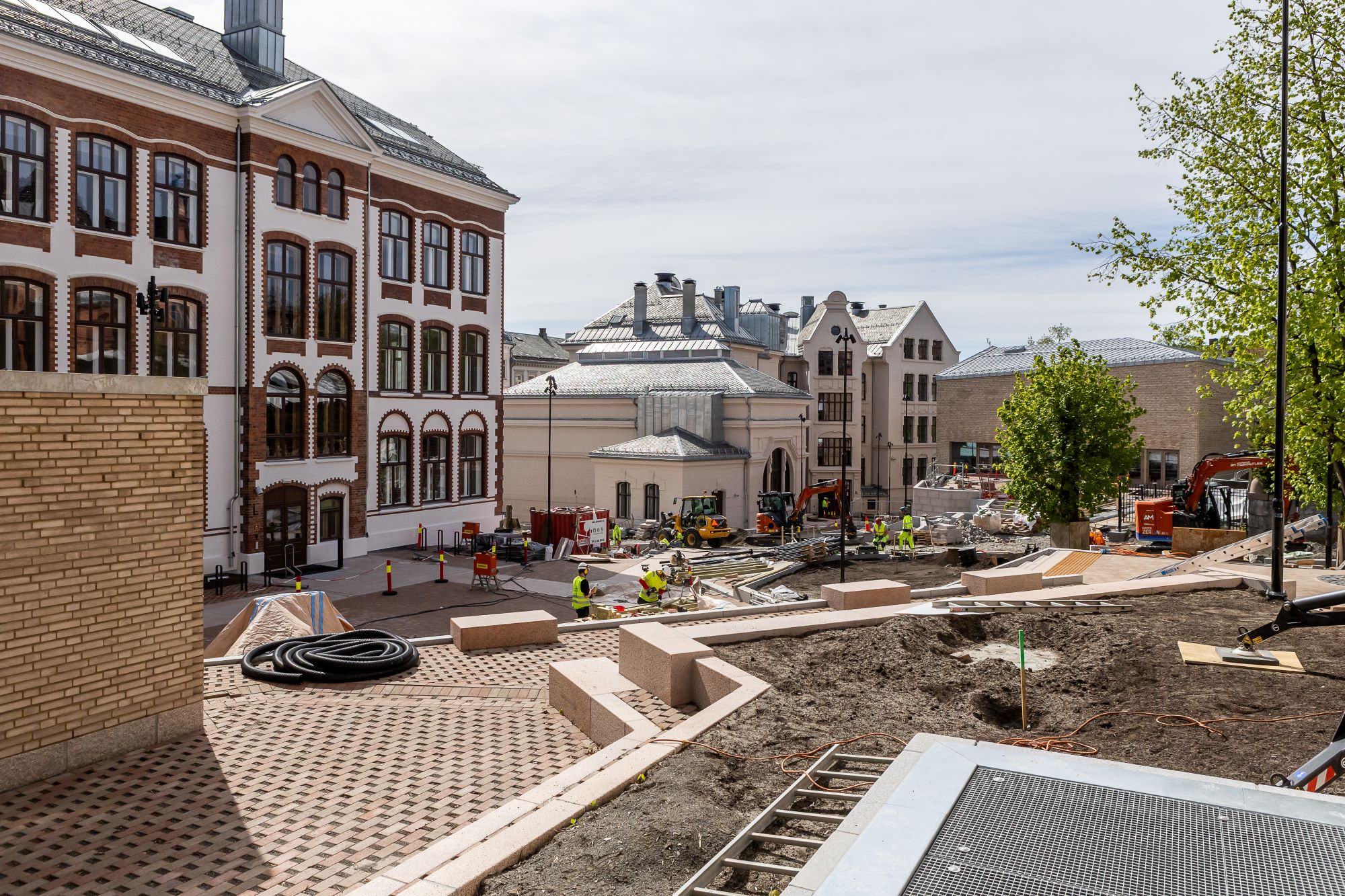 Hartvig Nissen VGS snart klar etter en omfattende rehabilitering - Byggfakta Nyheter