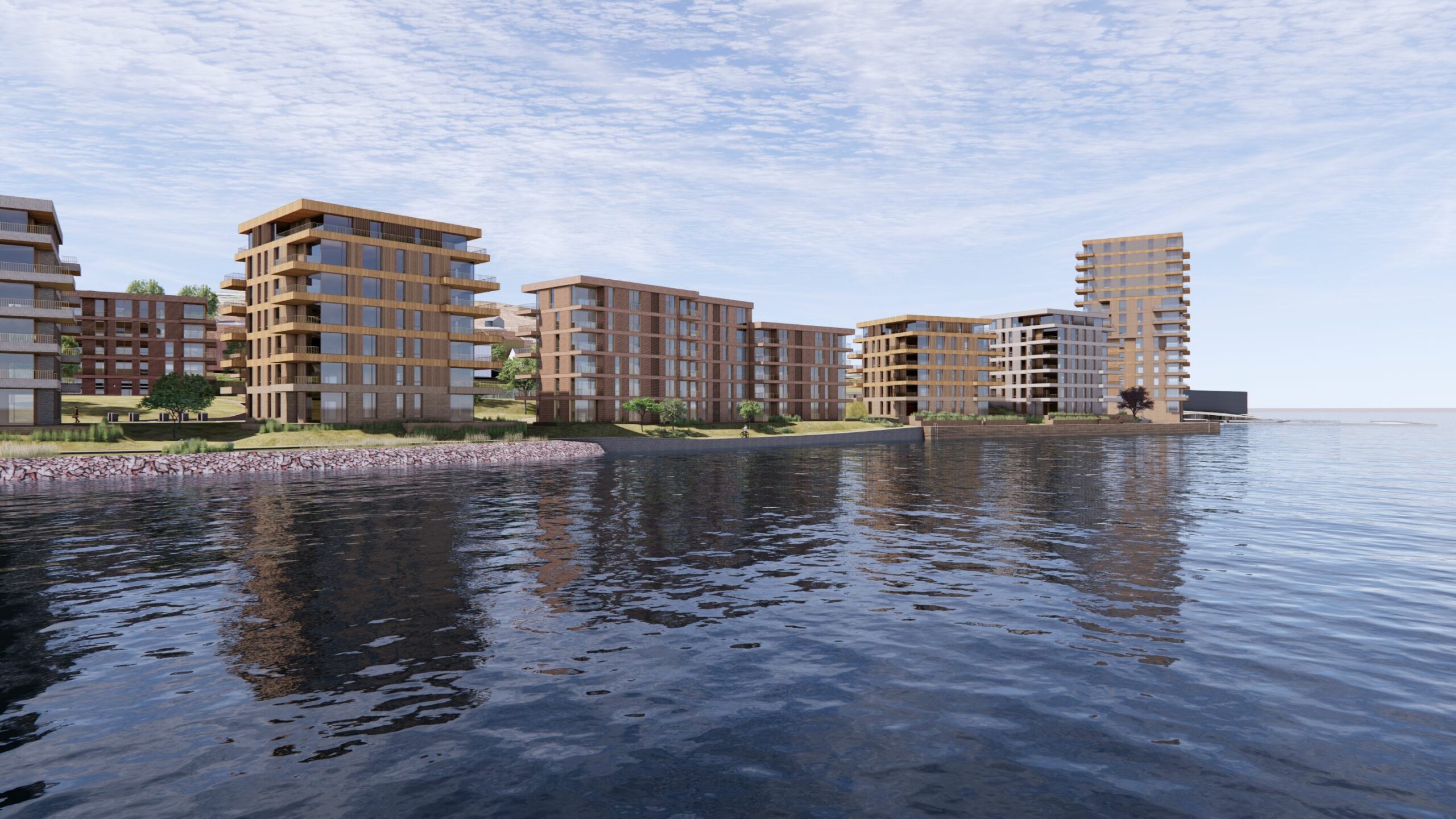 Selvaag Bolig og Union Eiendomsutvikling bygger 550 boliger i Drammen - Byggfakta Nyheter