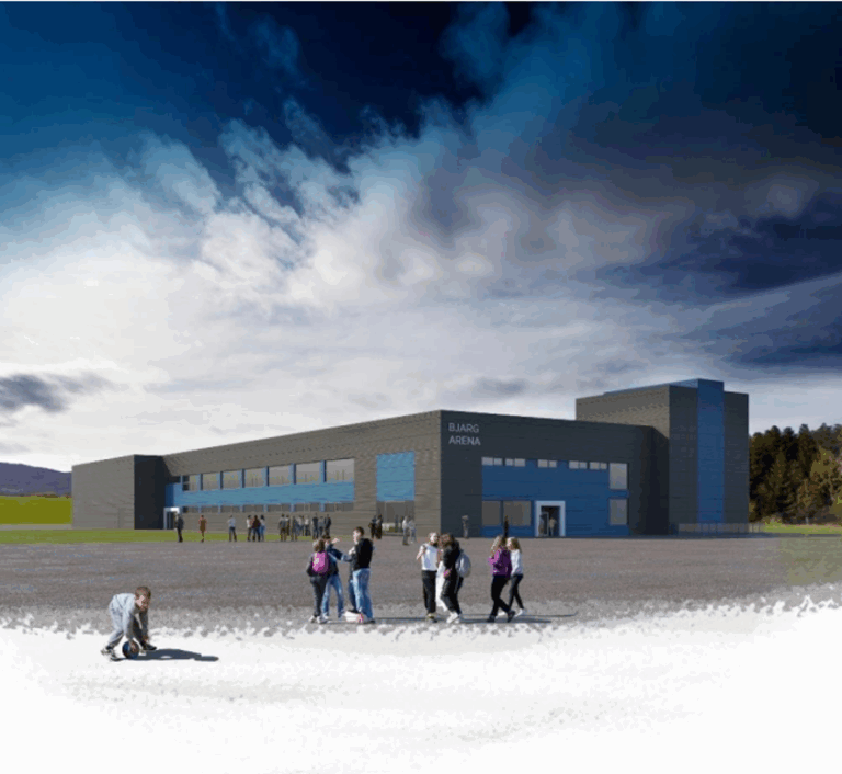 Veidekke bygger Bjarg Arena - Byggfakta Nyheter